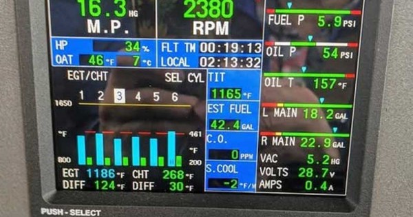 Electronics International MVP50P Engine Monitor
