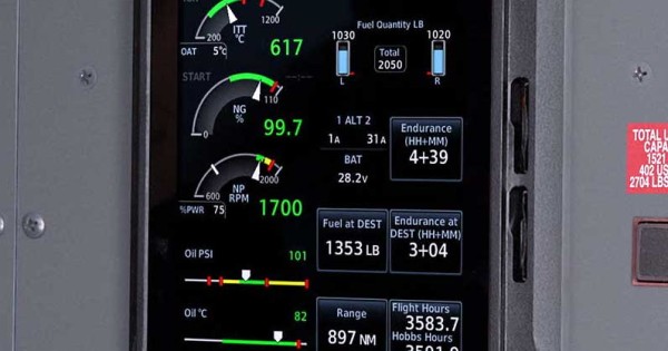 Garmin G500 TXi Engine Instrument System (EIS)